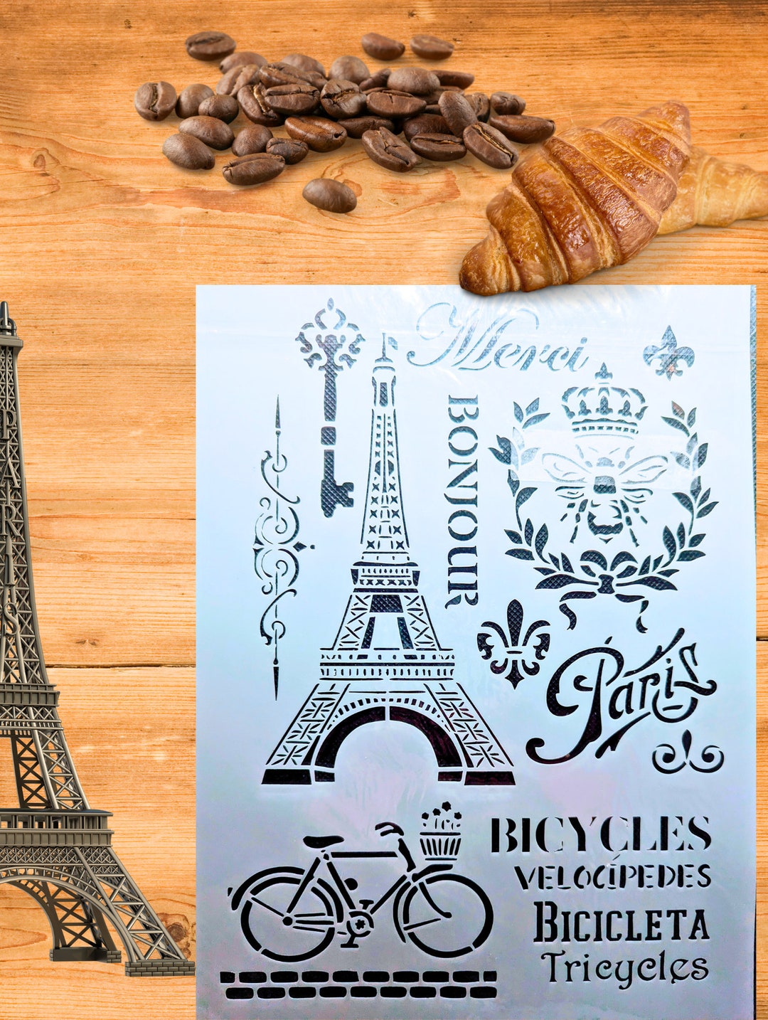 A4 Models of Reusable Plastic Drawing Painting Stencils, to Paint on ...