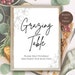 Grazing Table Sign, Grazing Station, Grazing Bar, Graze, Charcuterie ...