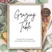 Grazing Table Sign, Grazing Station, Grazing Bar, Graze, Charcuterie ...