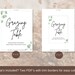 Charcuterie Grazing Table Sign, Eucalyptus Wedding Decor (PDF) - Etsy