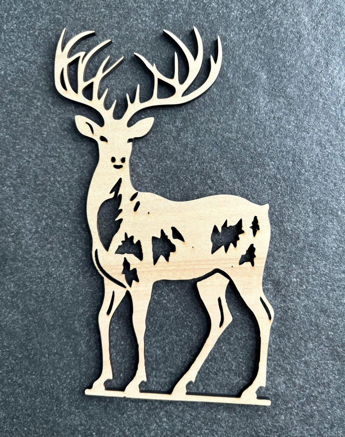 Laser File Deer, Digital File - Etsy