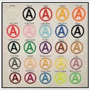 Iron on Single Name Patch, Personalized Name Patch, Iron on Name ...