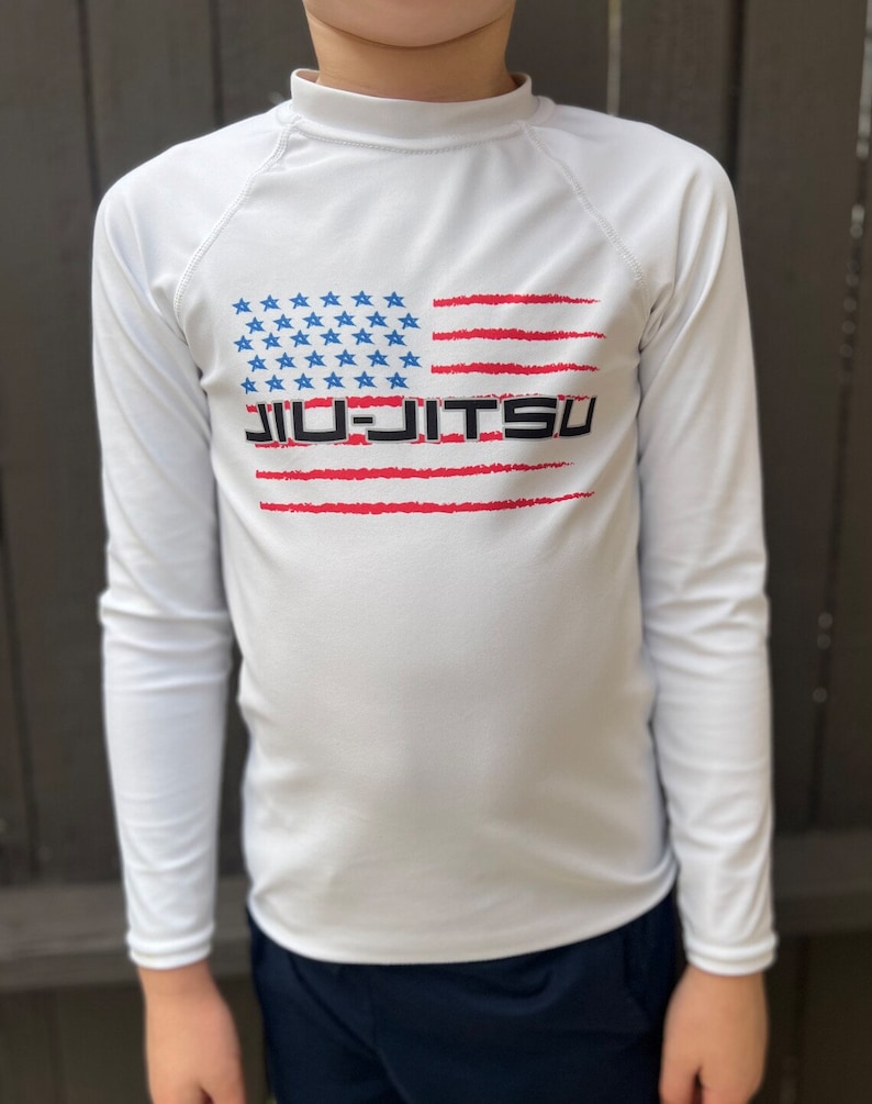 Kid's 2T-20 Ranked Jiu-jitsu Rashguard, Jiu Jitsu Gift for Girls and ...