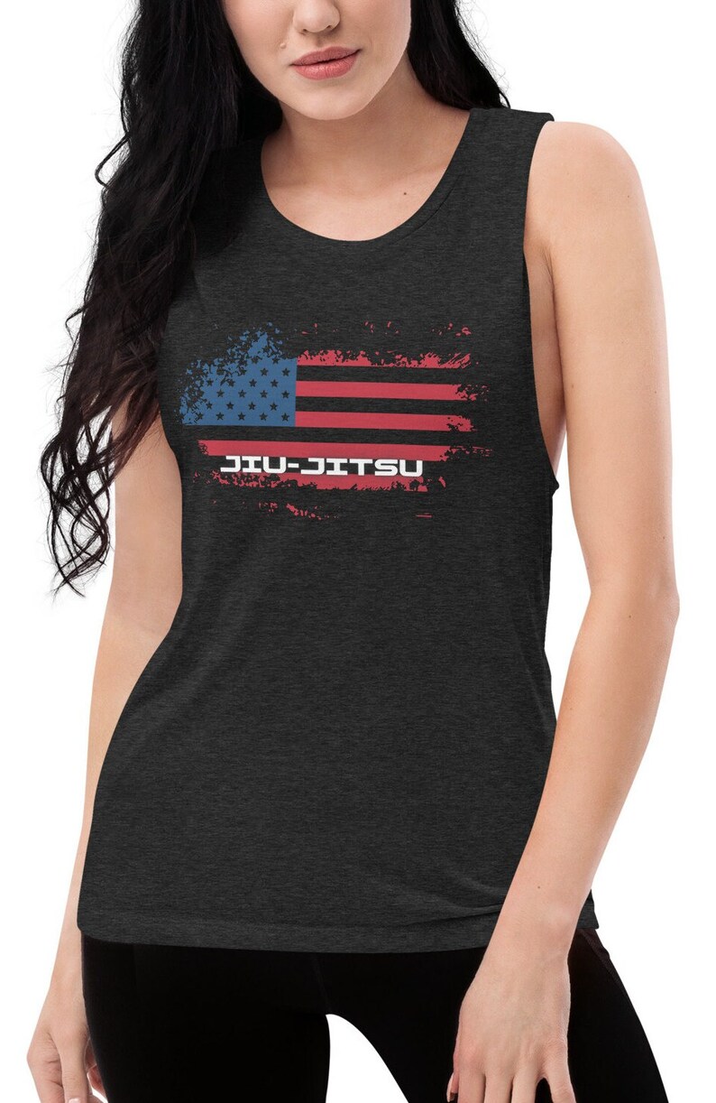 Jiu Jitsu Women's Muscle Tank Top Shirt, Jiu Jitsu Gift for Women and ...