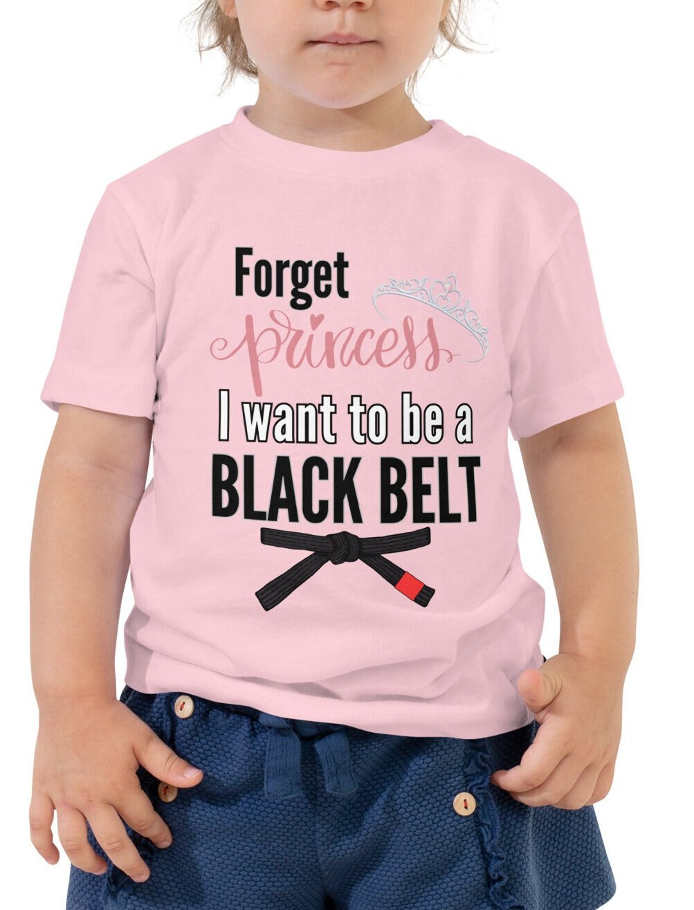 Jiu Jitsu Baby (2T-5T) Toddler T Shirt, Jiu-jitsu Gift for Toddler Girl ...