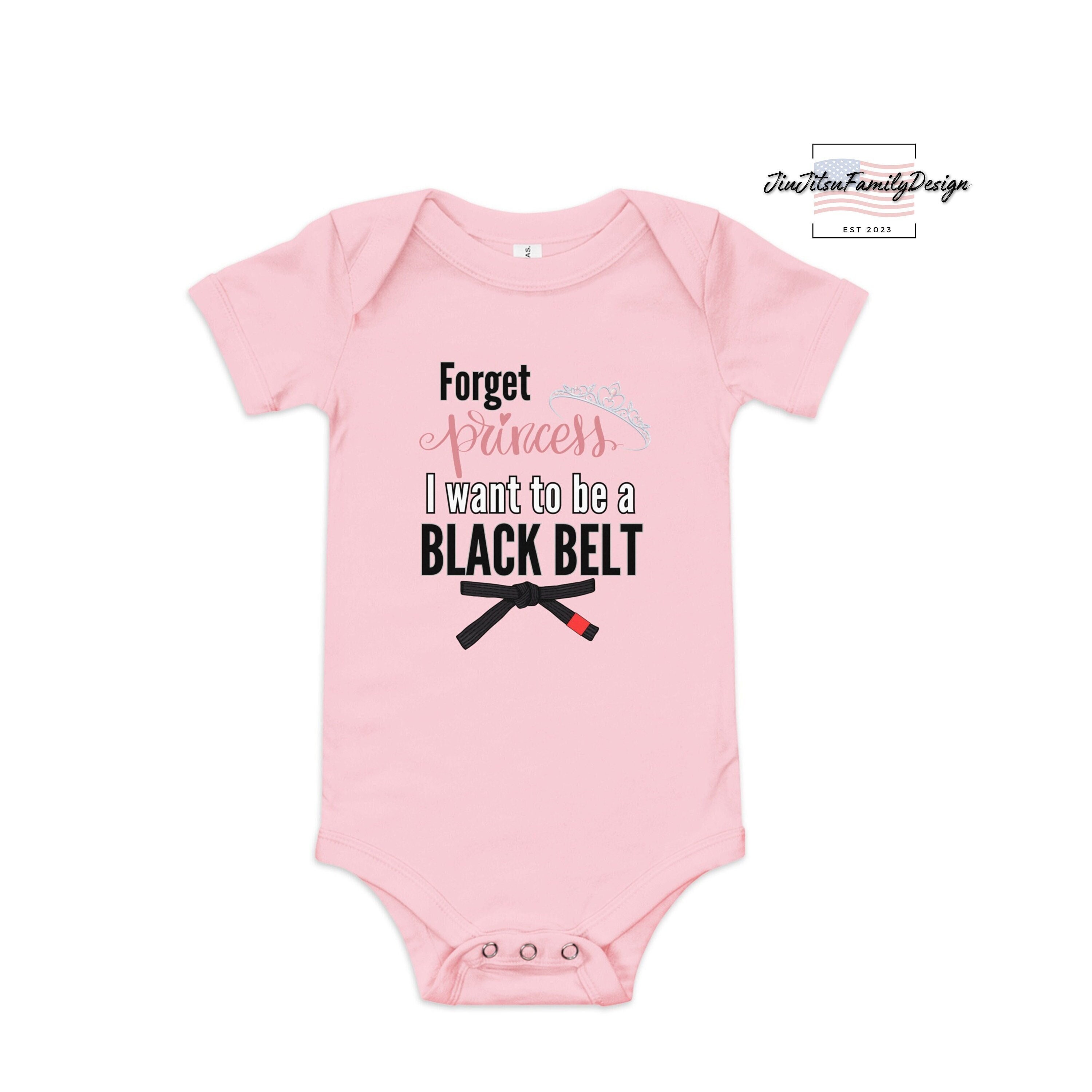 Jiu Jitsu Baby Girl Onesie (3-24 Months), Jiu-jitsu Baby Shower Gift ...