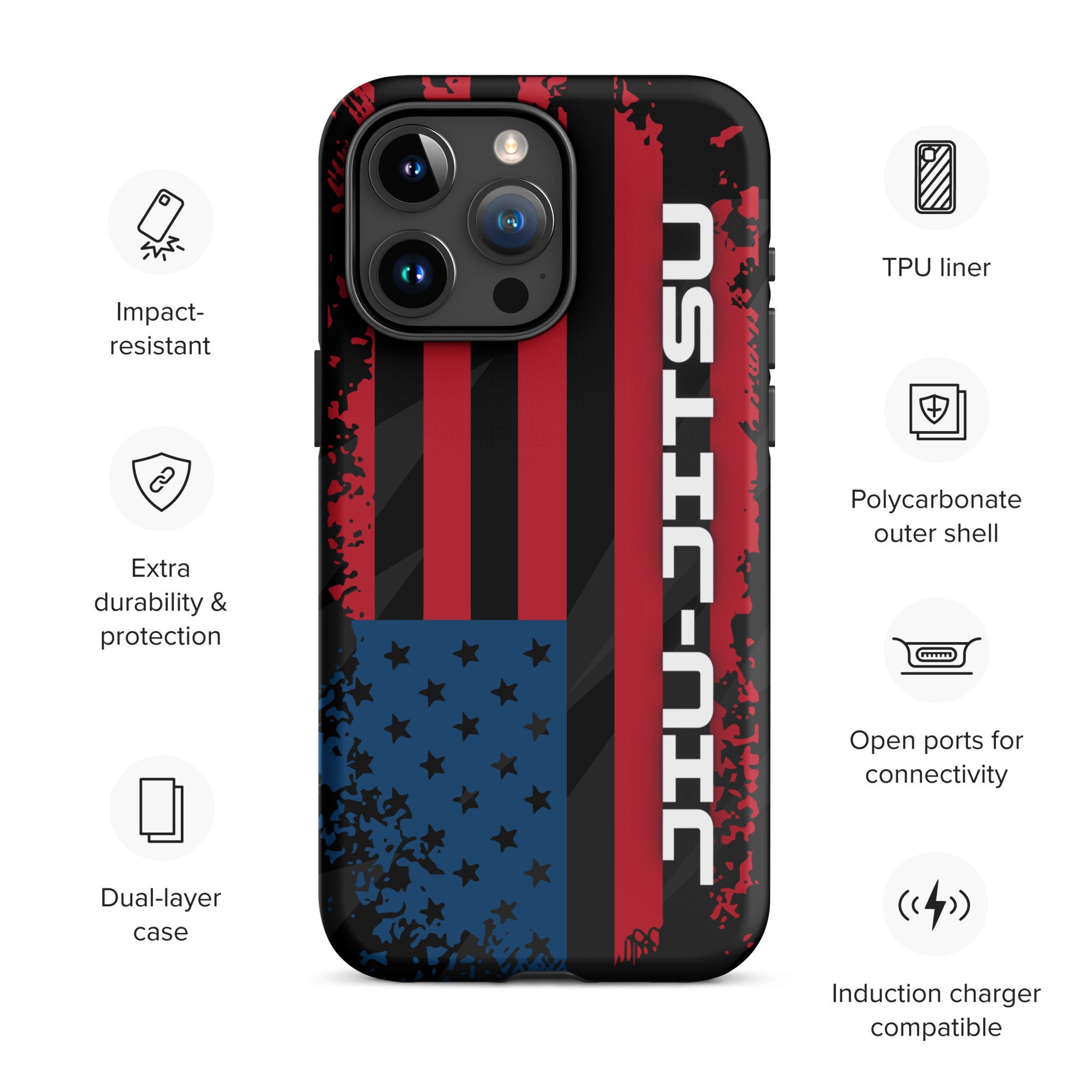 Jiu Jitsu Tough Case for Iphone, Jiujitsu Phone Case, Jiu-jitsu Gift ...