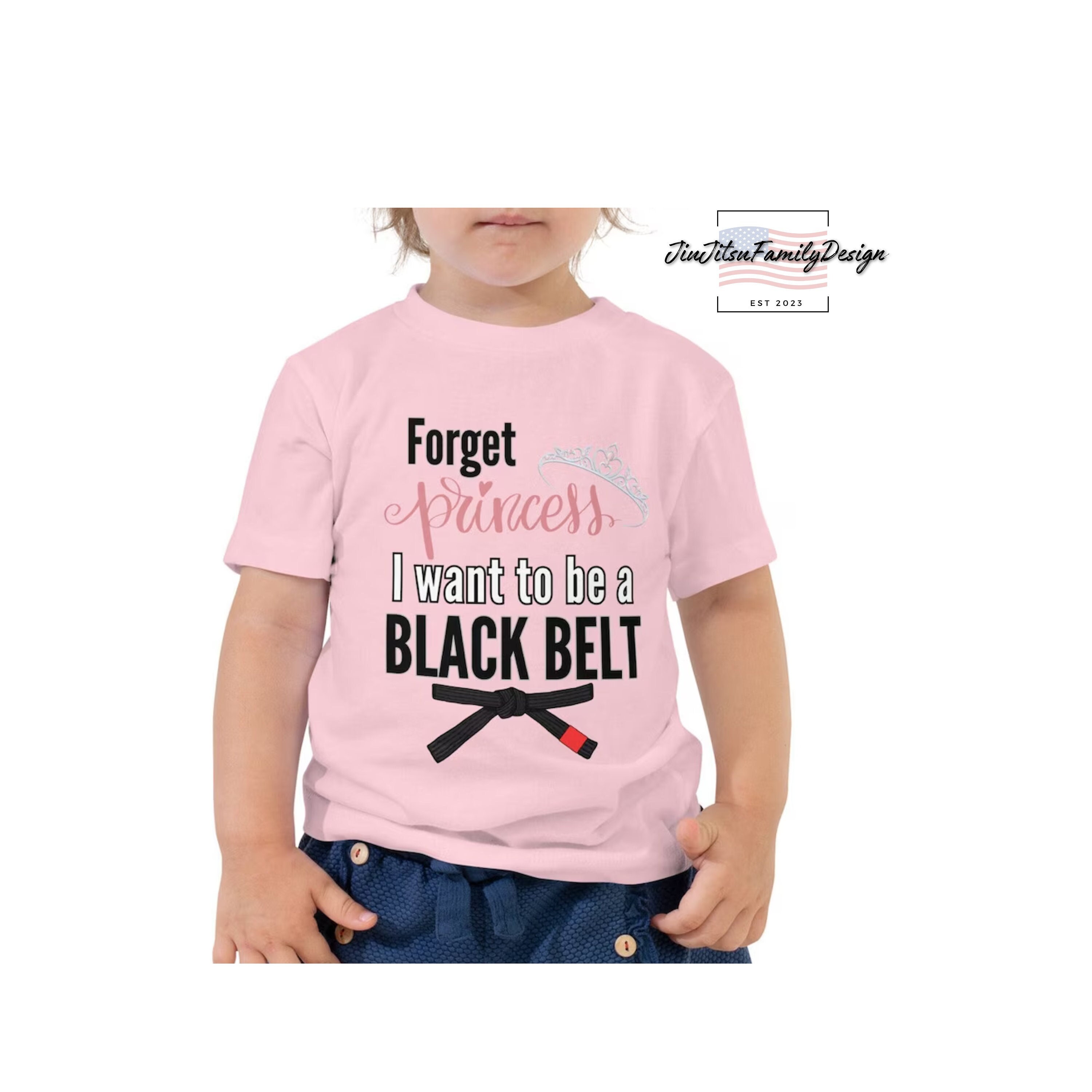 Jiu Jitsu Baby (2T-5T) Toddler T Shirt, Jiu-jitsu Gift for Toddler Girl ...