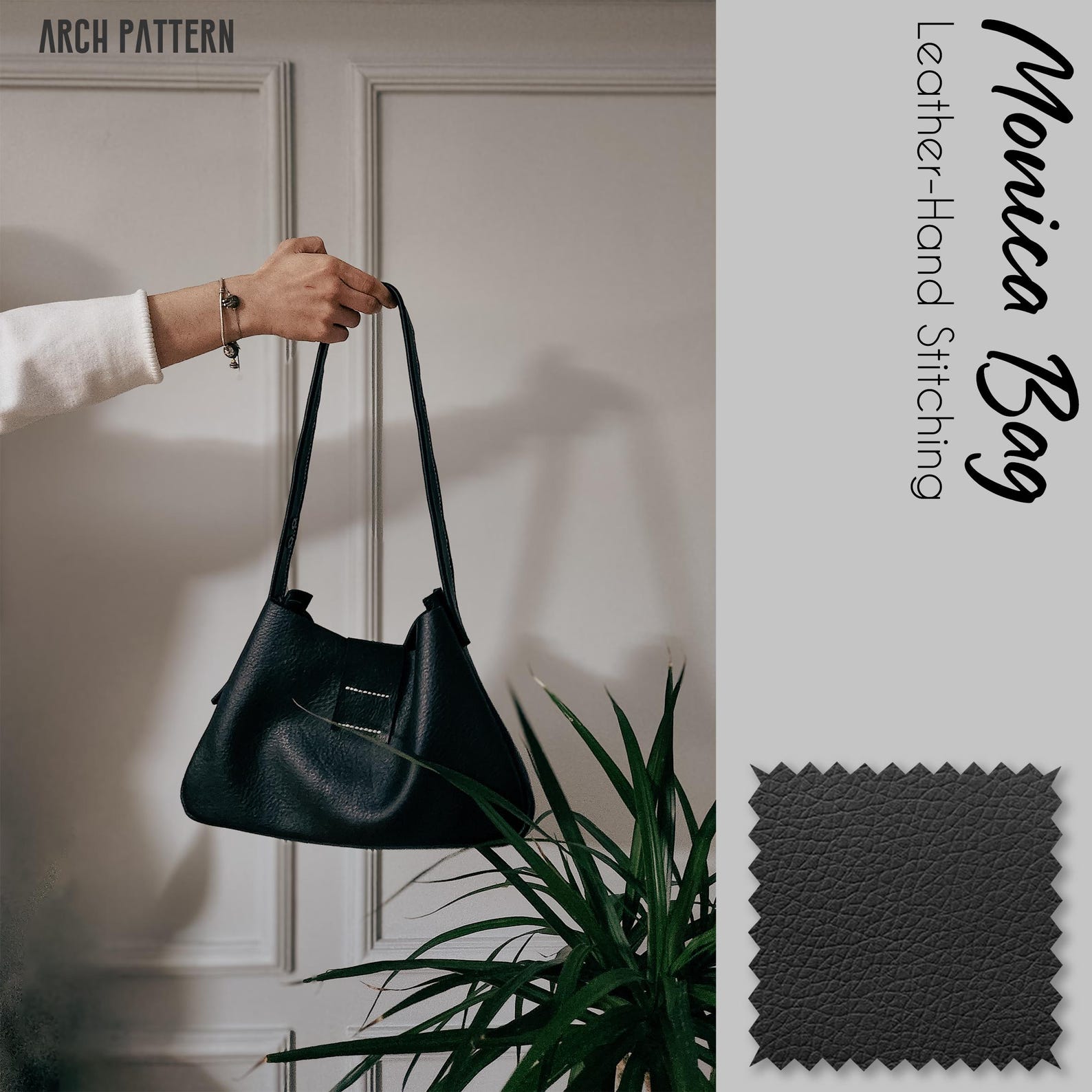 Monica Bag Pattern, Bag Sewing Pattern, Handmade Bag PDF Pattern - Etsy