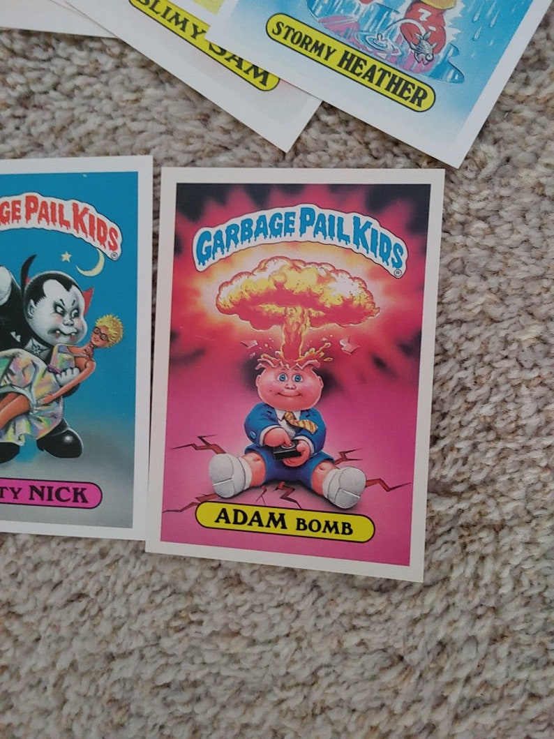 Garbage Pail Kids 1986 Complete 1st & 2nd Series Sets Tops 5×7 LARGE ...