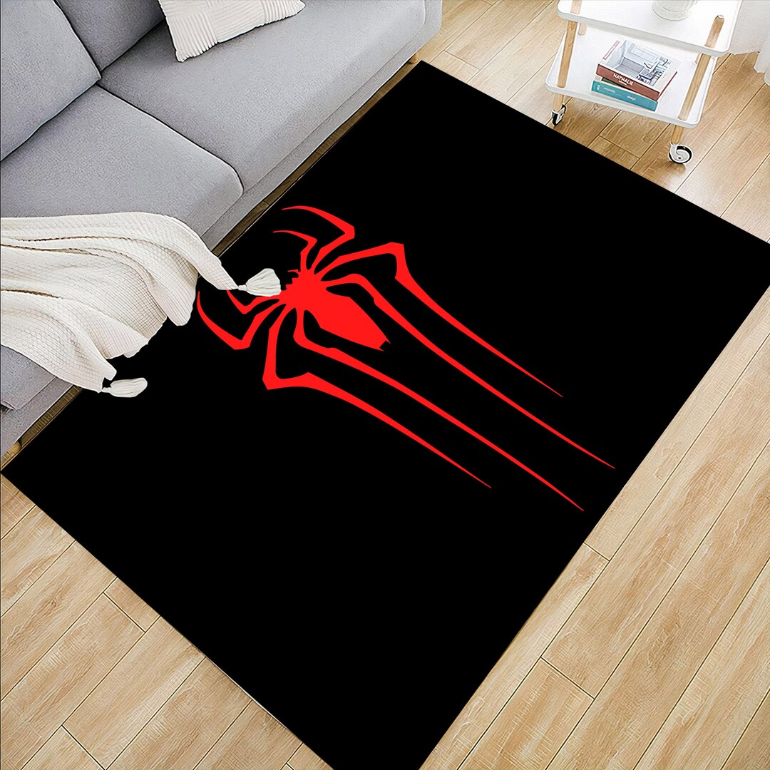 Spiderman Rug,spider Rug,red Spider Rug,spiderman Rug,spiderman Area ...
