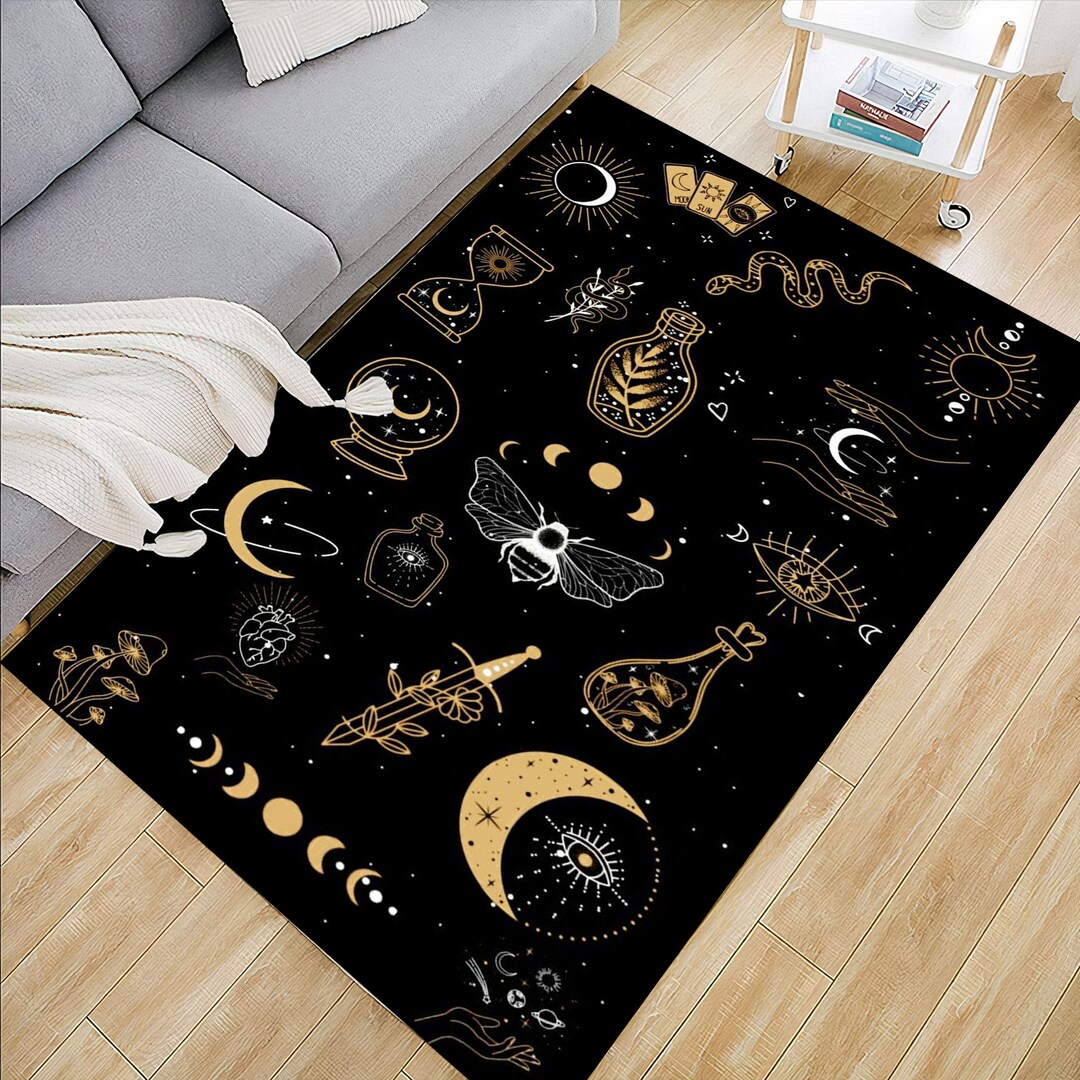 Spirit Board Rug,gothic Rug,gothic Area Rug,ouija Rug,butterfly Rug ...