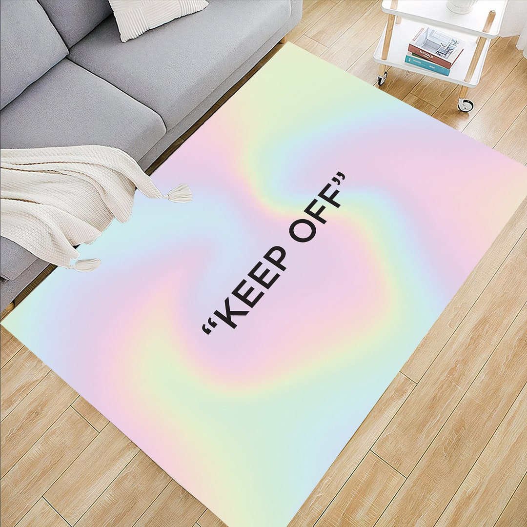 Pastel Keep off Rug,pinky Keep off Rug,minimalist Decor Rug,trendy Home ...