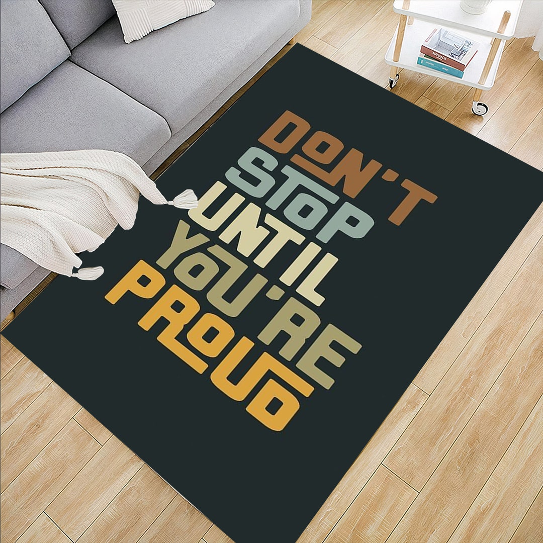 Motivational Rug,gym Motivational Rug,gym Mat,fitness Rug,living Room ...