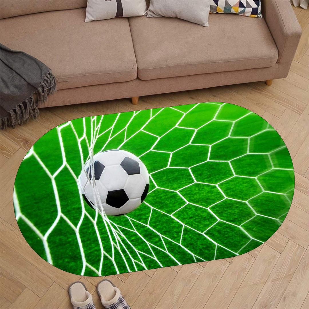 Football Rug,football Carpet,soccer Field Rug,soccer Design,living Room ...