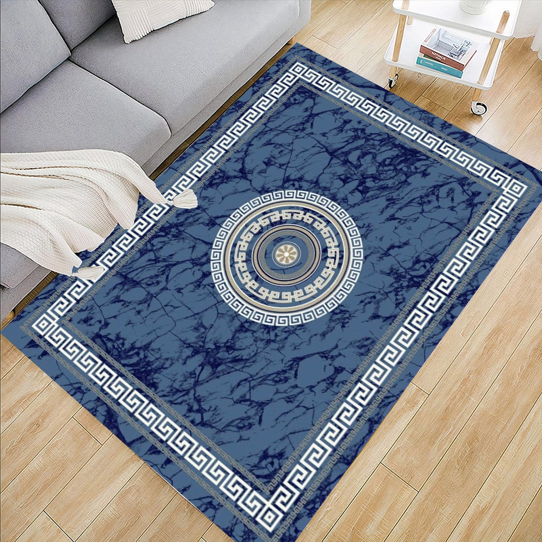 Royal Rug, Blue Rug, Circle Rug, Colorful Rug,boys Room Rug,creative ...