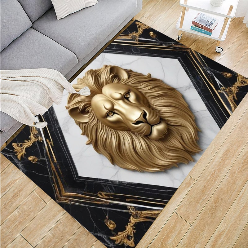 Lion Rug - Etsy