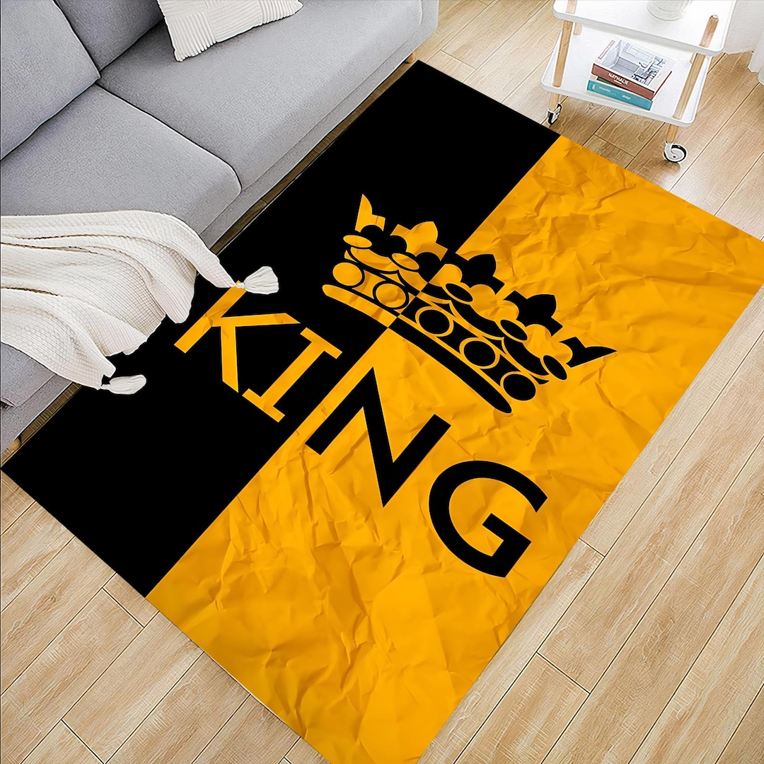 King Crown Rug,royalty Rug,luxury Room Rug,crown Rug,king Decor Rug ...