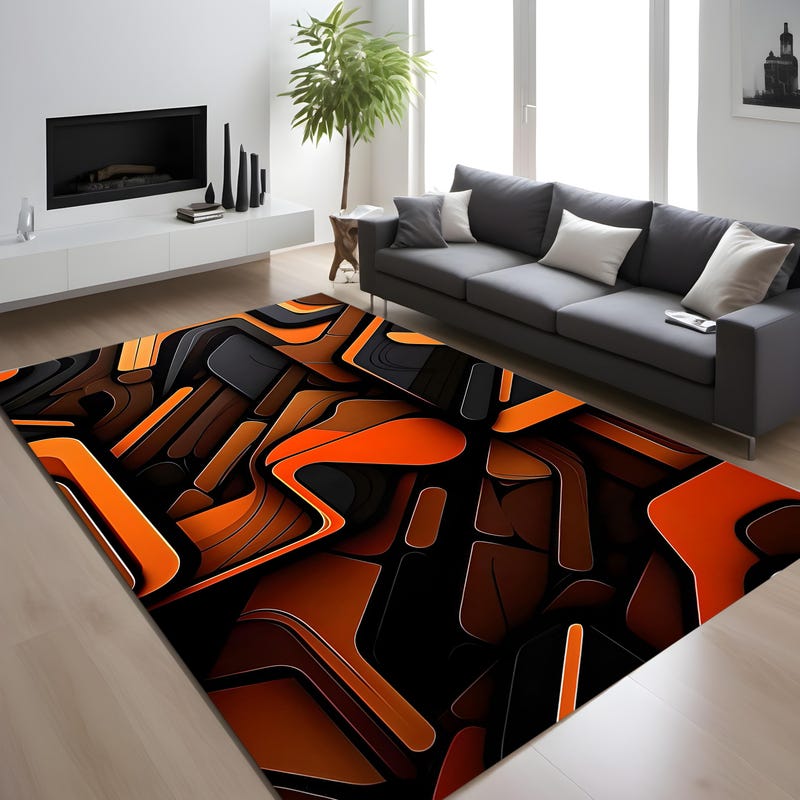 Futuristic Rugs - Etsy