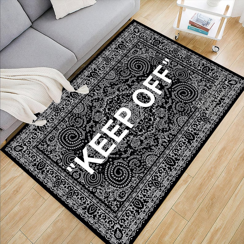 Keep off Carpet,keep off Rug,keep off Design,living Room Rug,kitchen ...