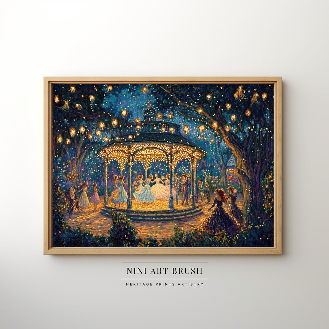 Gazebo Print Once Upon A Time Print Fairytale Print Nursery Decor ...