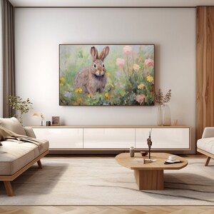 Spring Frame TV Art Easter Frame TV Art Easter Bunny Samsung Frame TV ...
