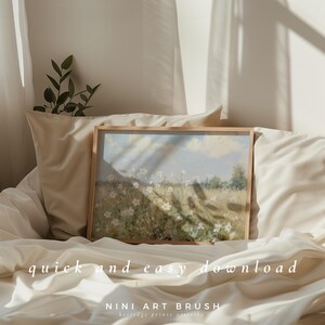 Wildflower Print Neutral Wall Art Floral Wall Art Wildflower Field ...