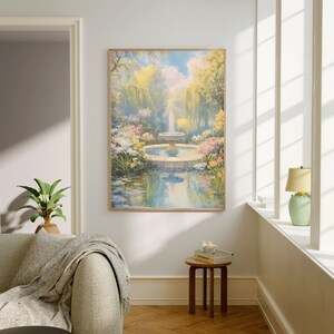 Princesscore Printable Wall Art Coquette Wall Art Flower Garden Print ...