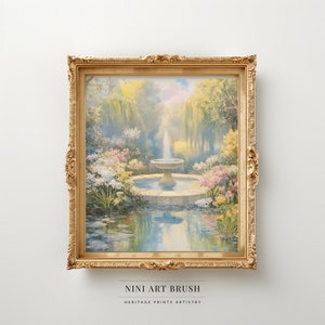 Princesscore Printable Wall Art Coquette Wall Art Flower Garden Print ...