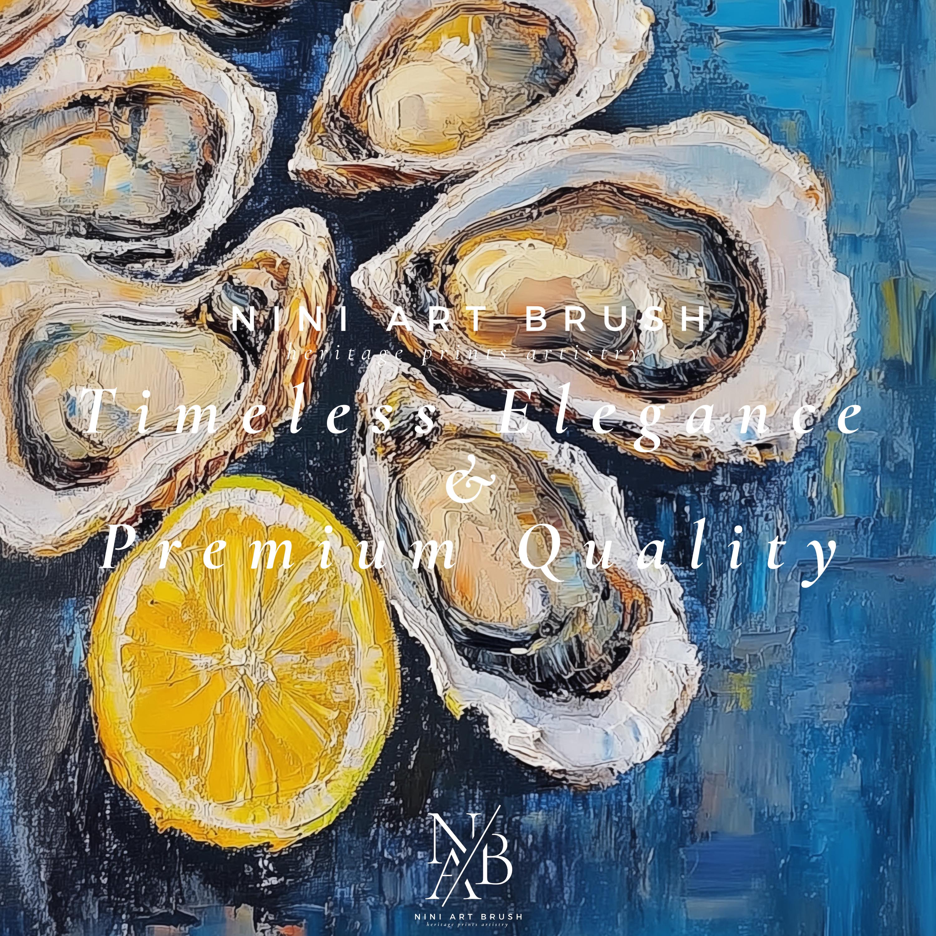 Oyster Print Retro Oyster Plate Printable Wall Art Vintage Oyster Wall ...
