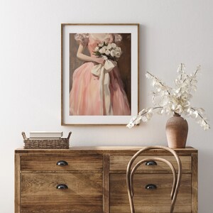 Princesscore Print Pink Bow Wall Art Coquette Room Decor Coquette Wall ...