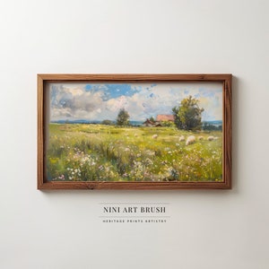 Wildflower Field Wall Art Floral Wall Art Wildflower Print Printable ...