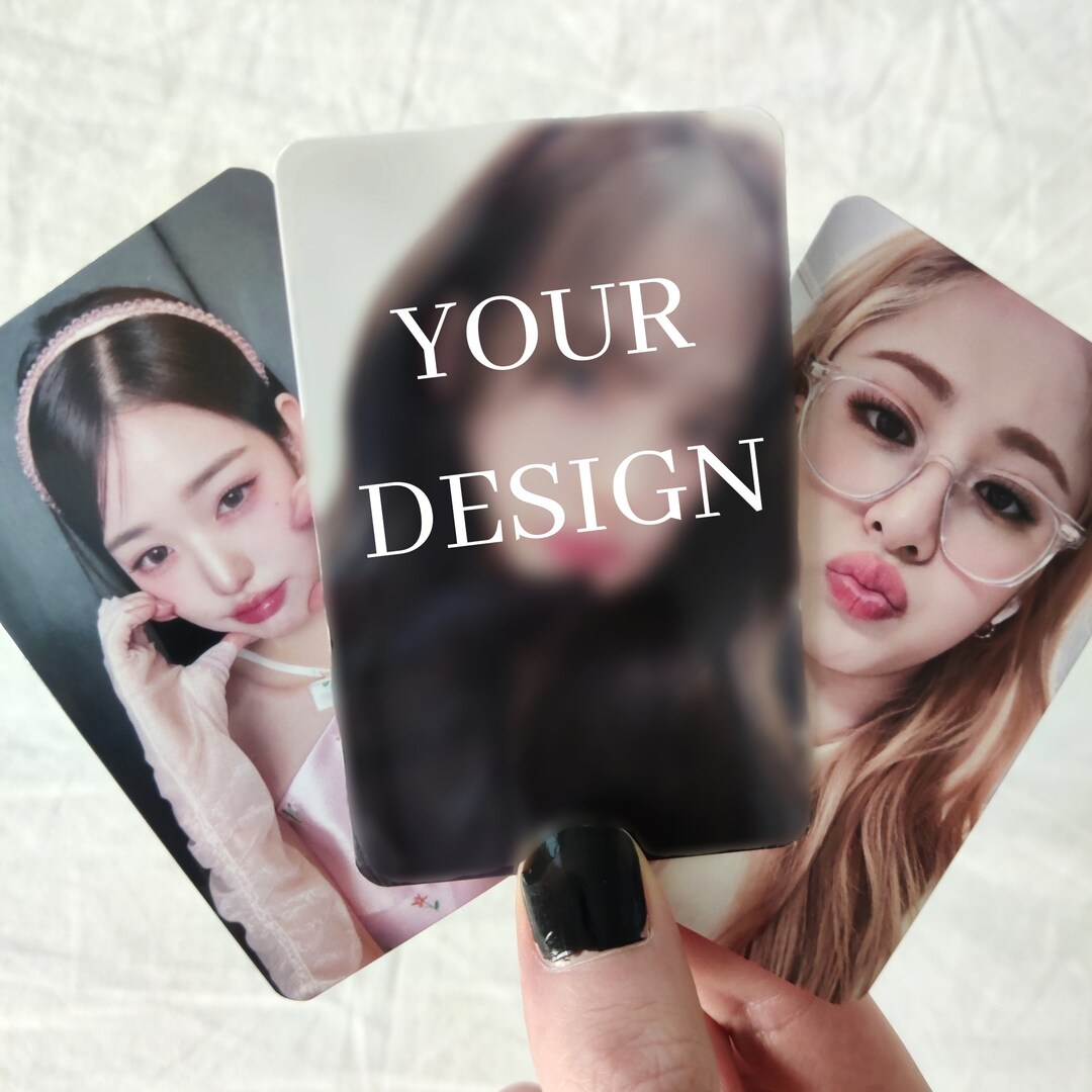 CUSTOM Photocards Kpop Gift Merch Lomo Pc - Etsy