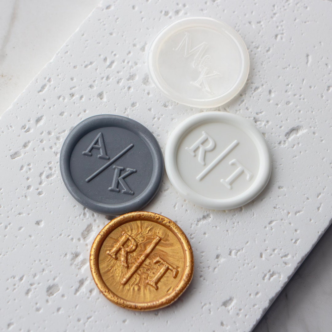 Custom Wax Seal Stickers, Any Logo ,personalized Handmade Wedding Wax ...