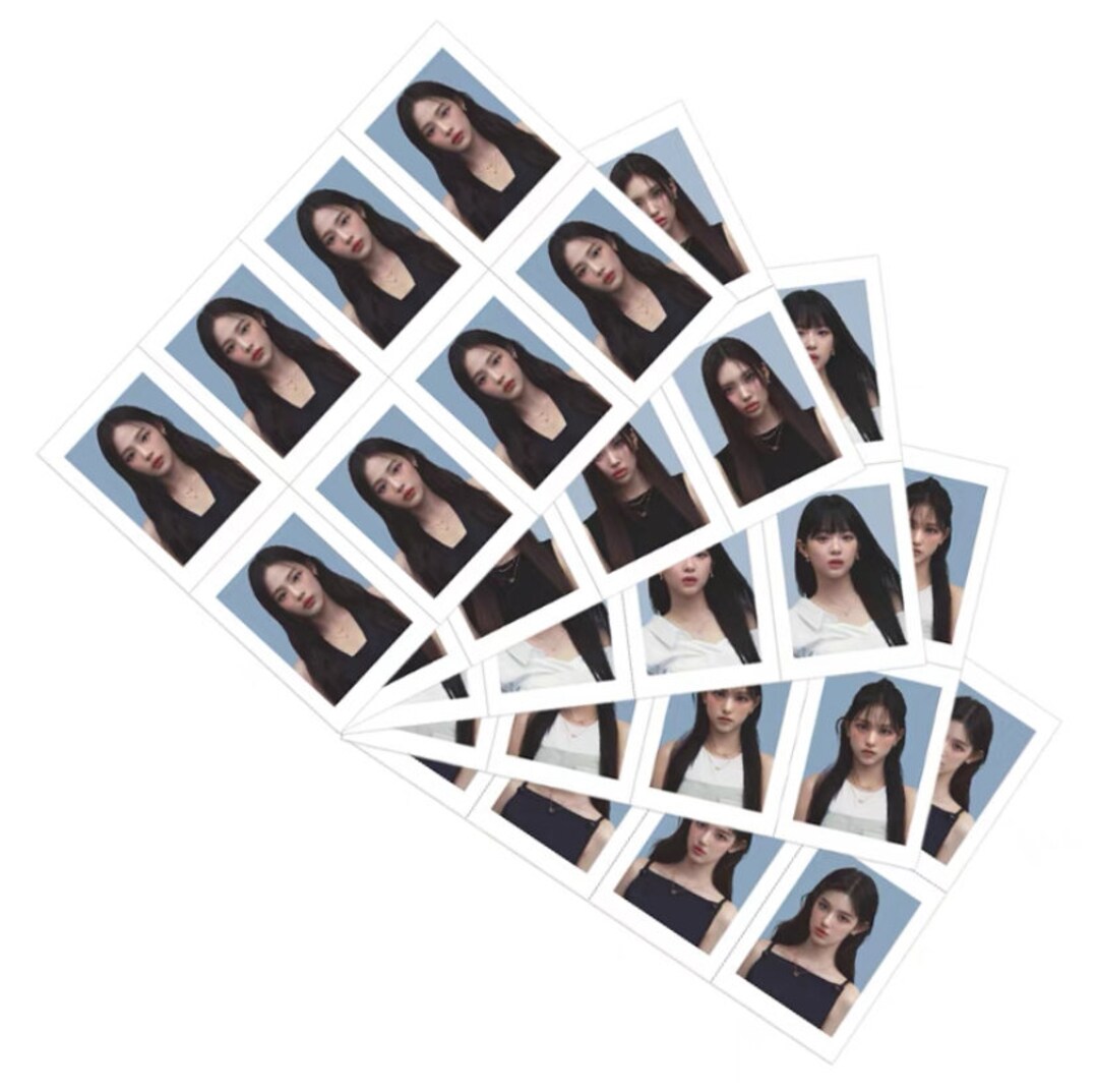 Newjeans ID Passport Photos Minji Hanni Danielle Haerin Hyein - Etsy