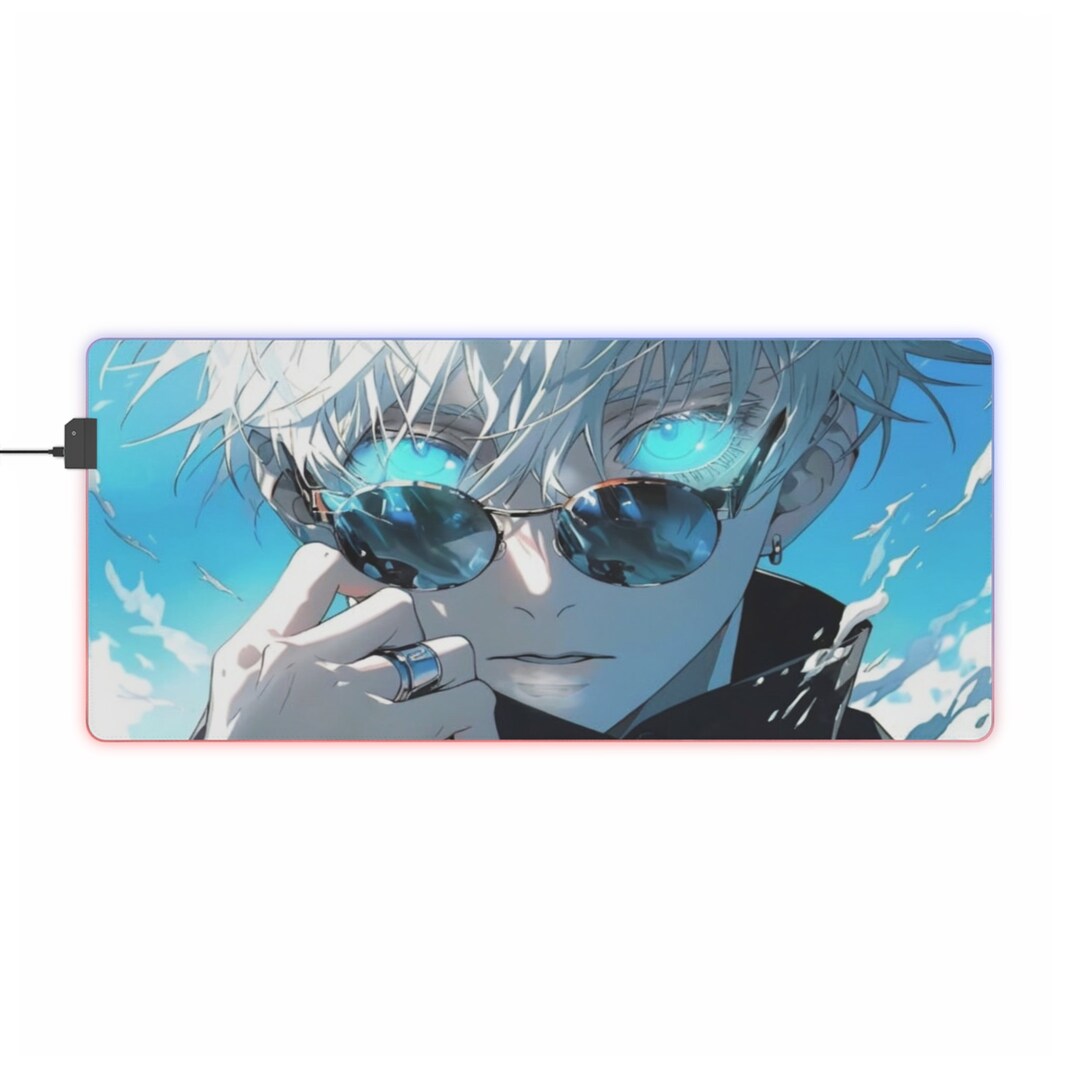 Satoru Gojo Jujutsu Kaisen LED Gaming Mouse Pad - Etsy