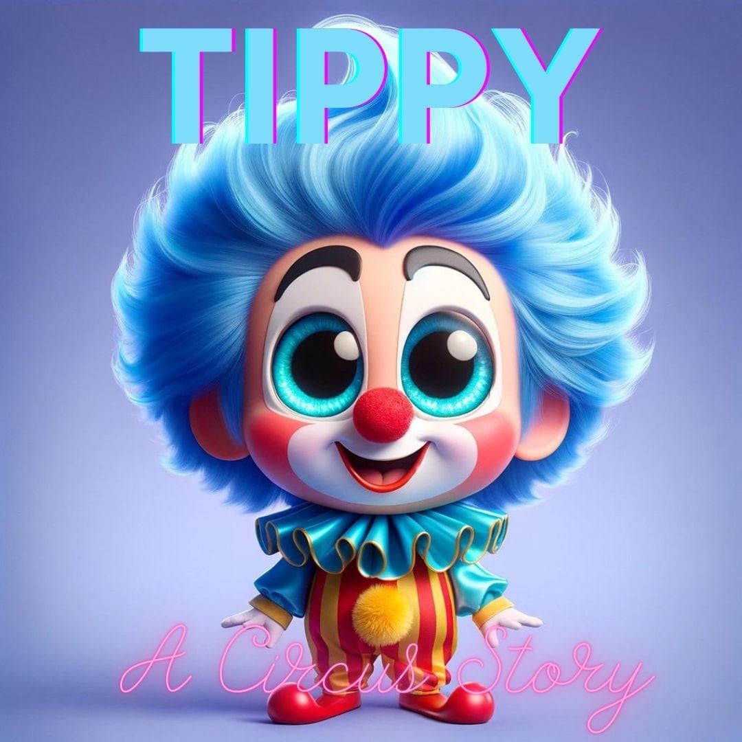 Tippy the Clown Storybook - Heartwarming Children's Book, Joyful Circus ...