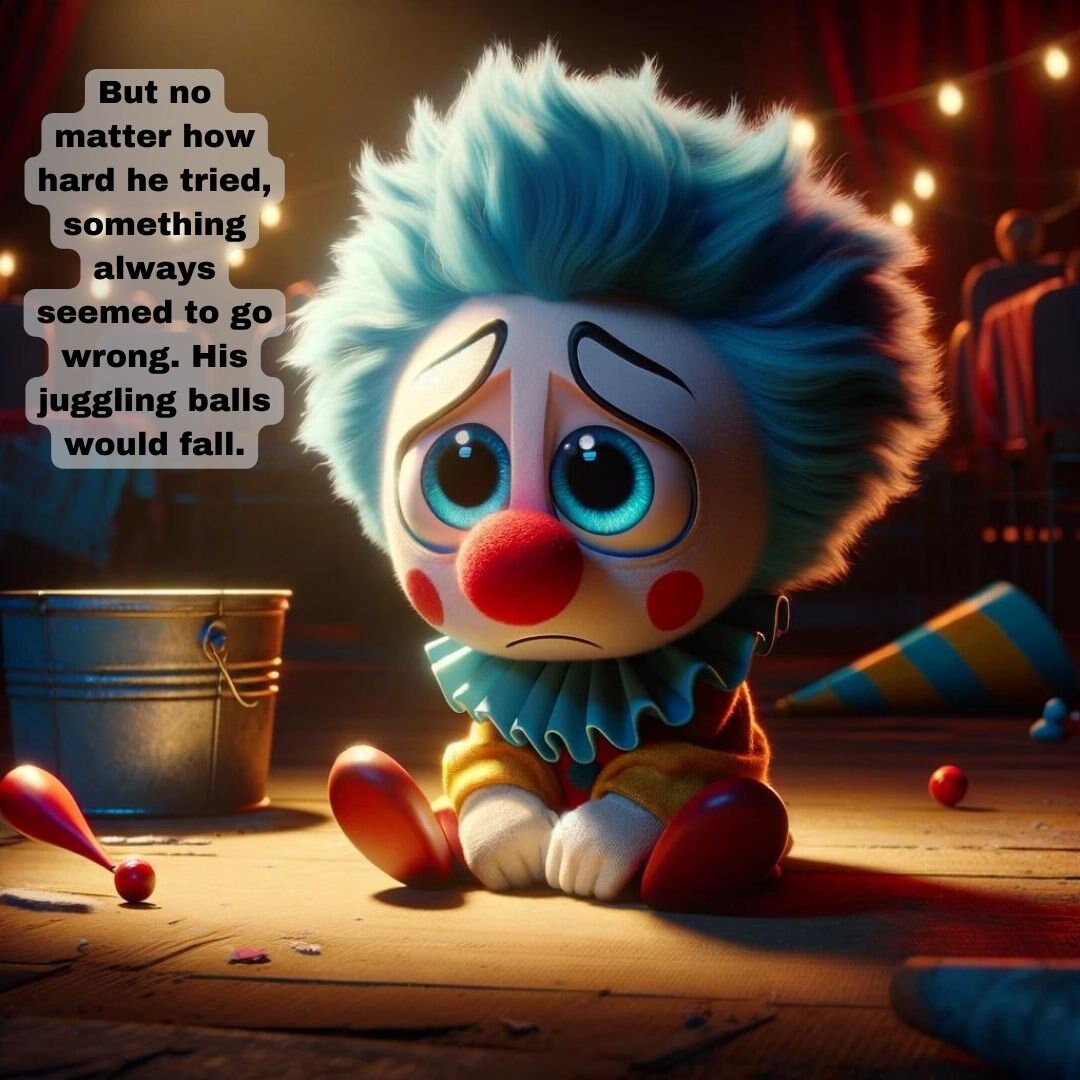Tippy the Clown Storybook - Heartwarming Children's Book, Joyful Circus ...