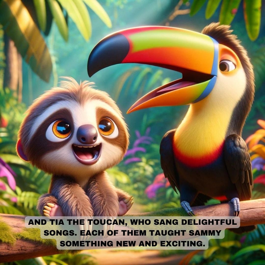 Sammy’s Jungle Adventure - Enchanting Children’s Storybook About a ...