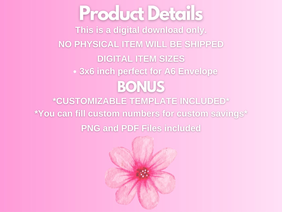A6 Positive Kawaii Quotes Mini Savings Challenge, Money Savings ...