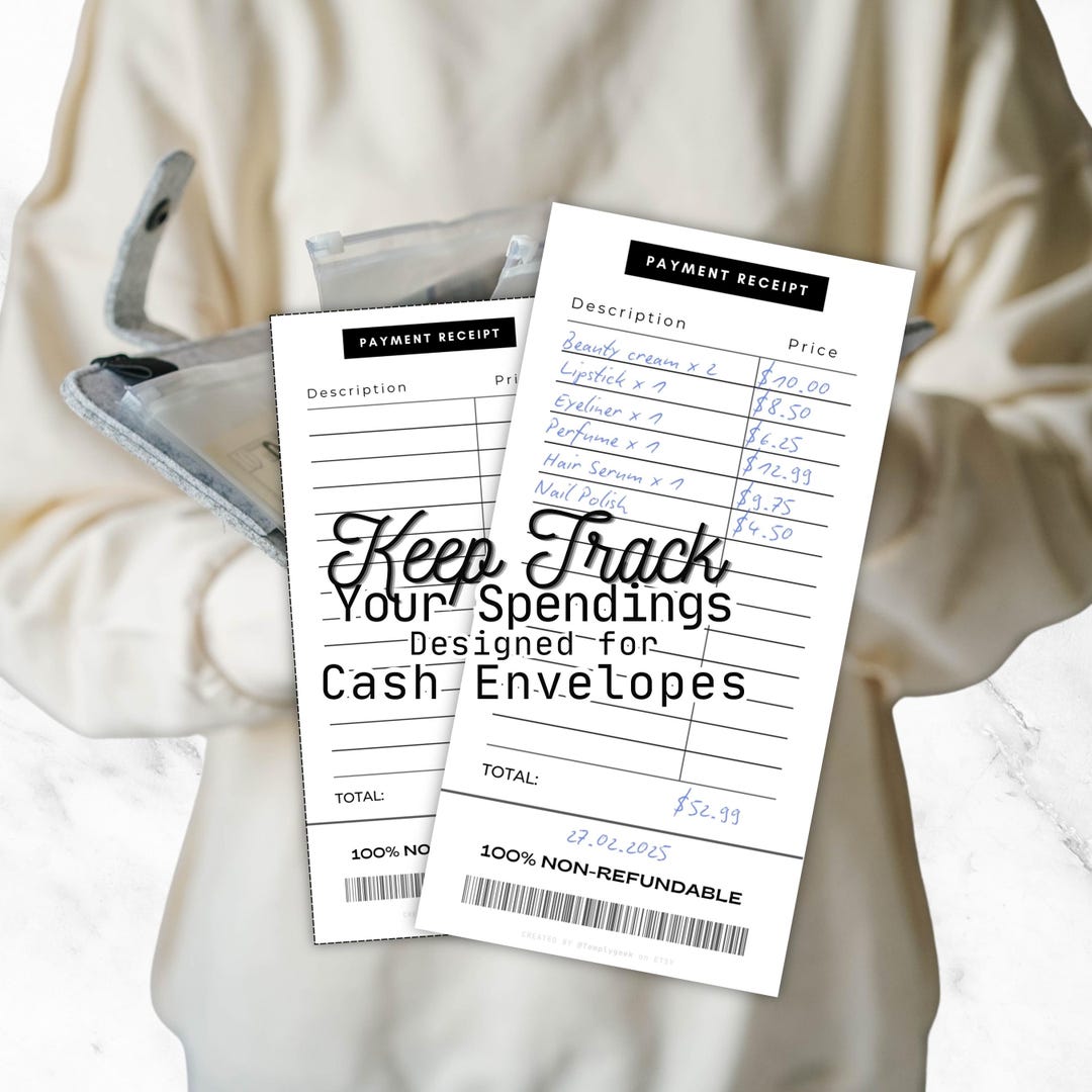 Cute Receipt Template Payment Receipt Printable Template Invoice ...