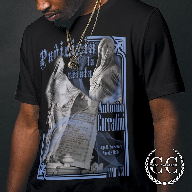 Unisex T-shirt / Antonio Corradini / Modesty / Veiled Truth / Art ...