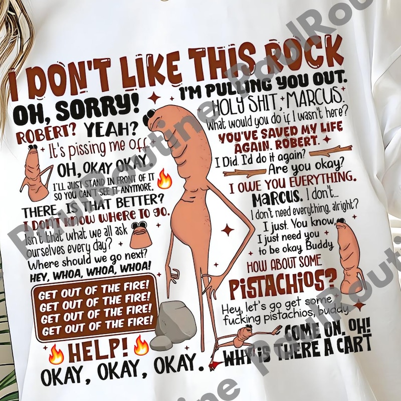 Marcus the Worm Quotes - Etsy