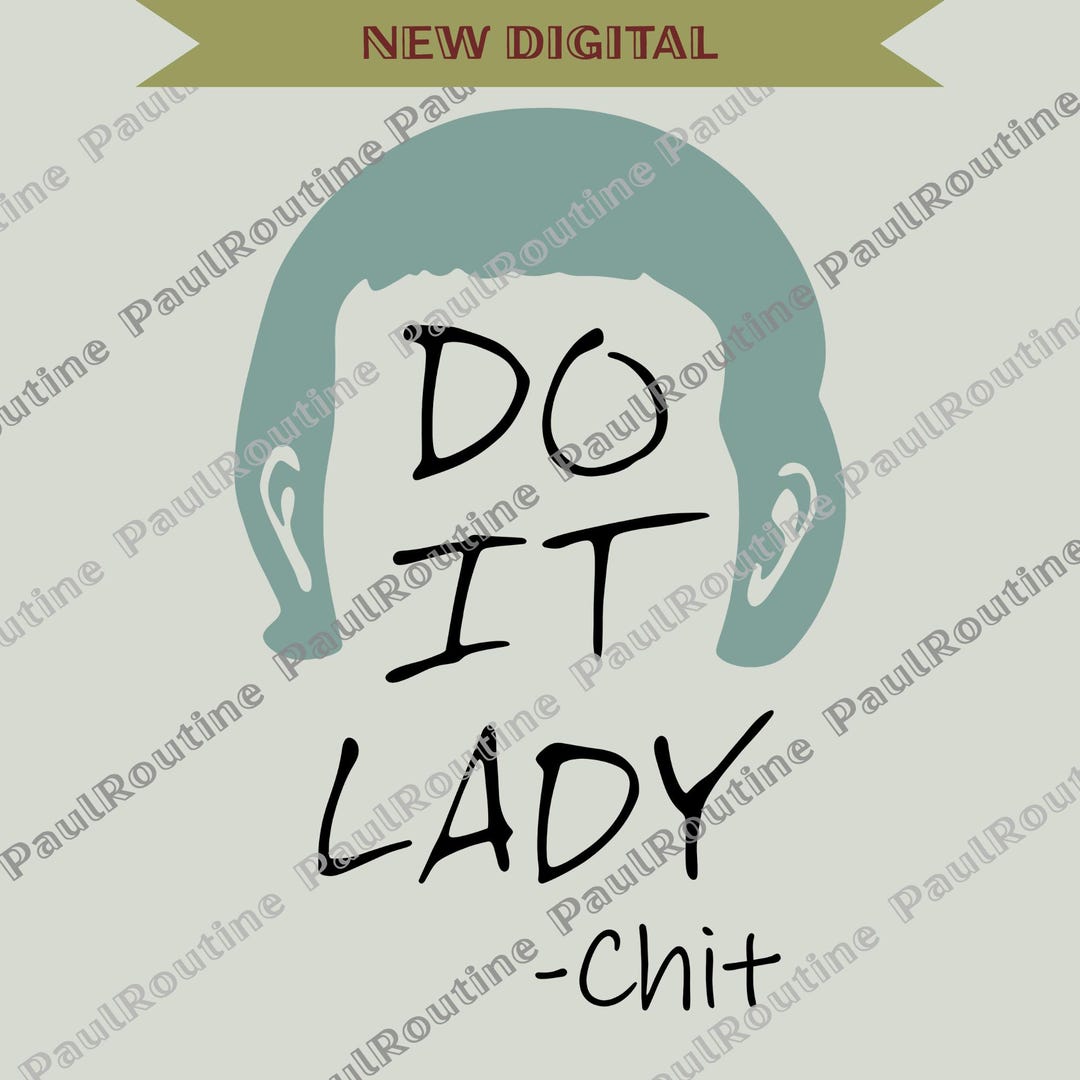 Do It Lady Chit Meme Png, Retro Chit Lady Png, Funny Humor Png, Cute ...