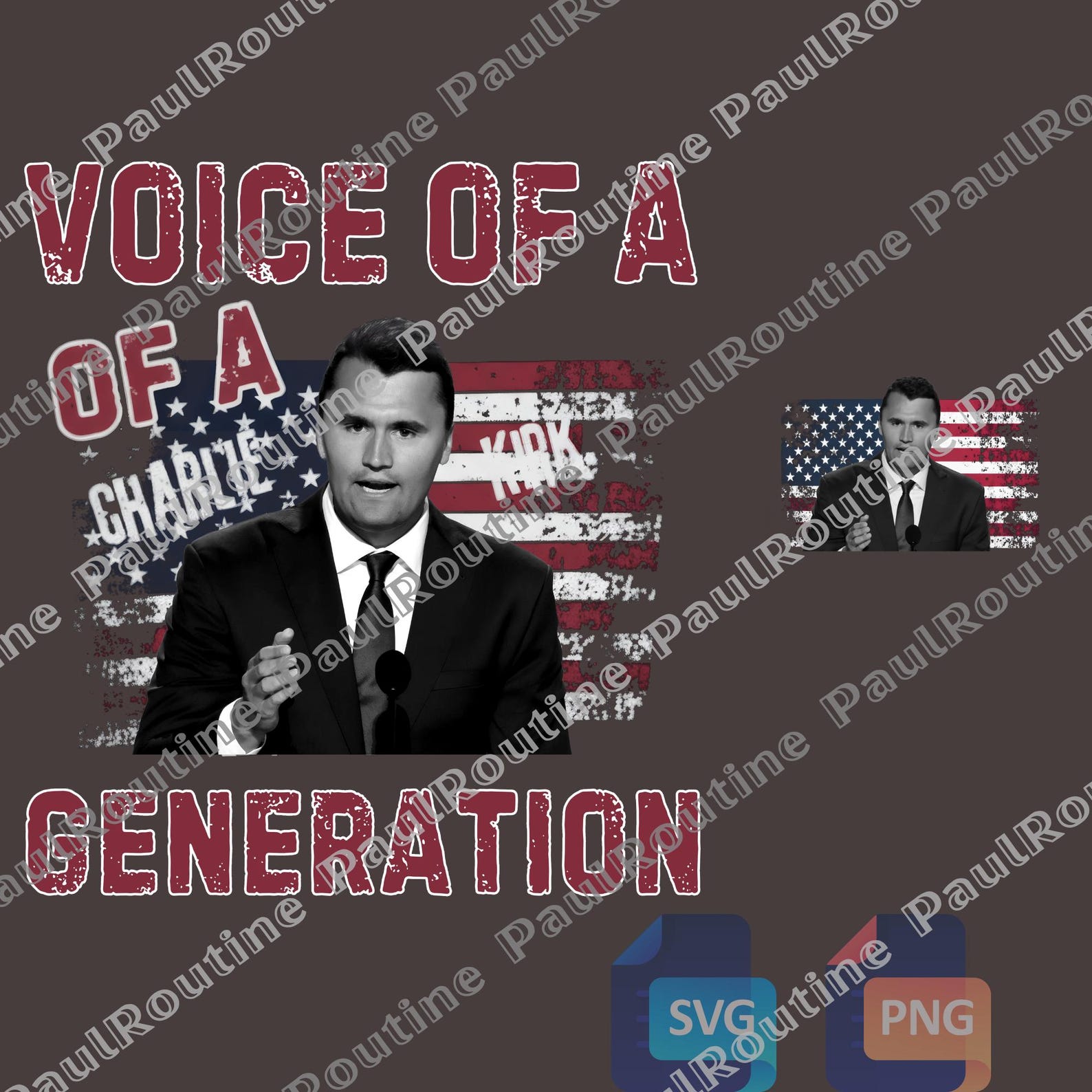 Charlie Kirk Png, Voice of A Generation Png, RIP Charlie Kirk Png ...
