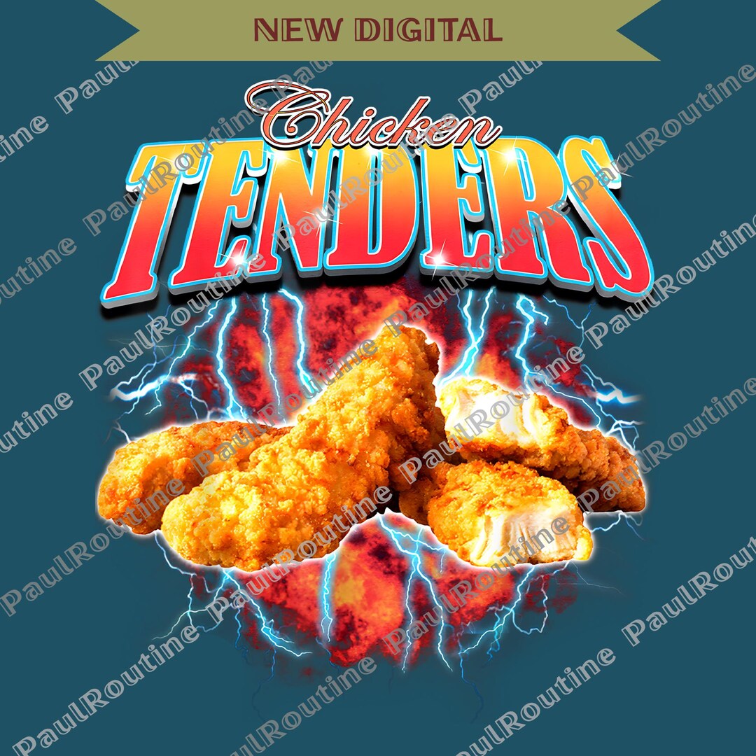 Heavy Metal Huhn zartes Meme Png, Vintage 90er Jahre Huhn Tendies Png ...