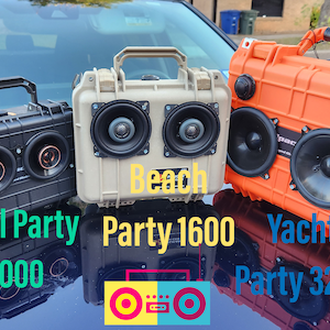 Waterproof Bluetooth Boombox: 60W Portable Speaker in Pelican Case - Etsy