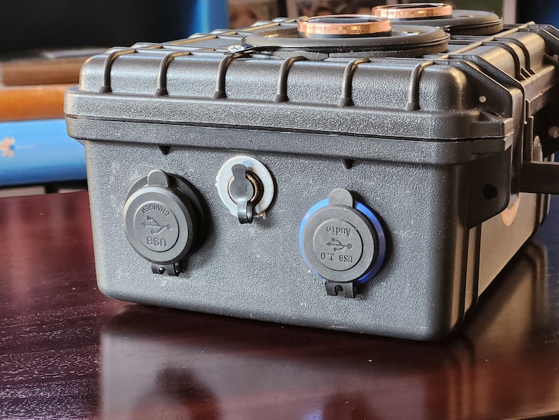 Waterproof Bluetooth Boombox: 60W Portable Speaker in Pelican Case - Etsy
