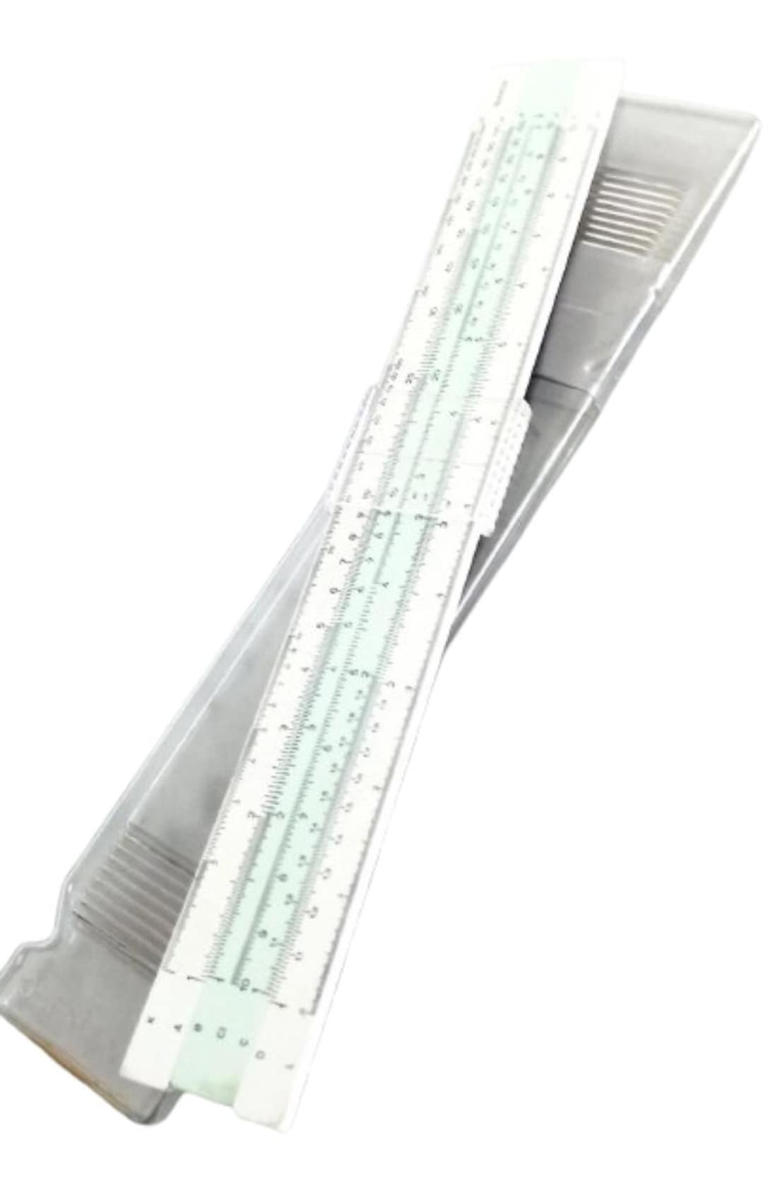 STAEDTLER Slide Ruler Model Noris Rietz 54455 in It's Transparent Rigid ...
