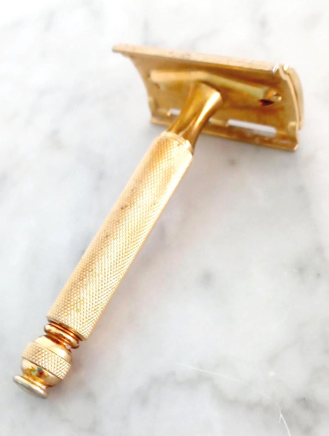 GILLETTE Ball End Z3 Tech Shaving Razor Plated Gold Original 1940s - Etsy